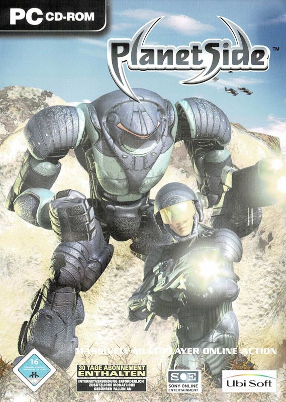 PlanetSide cover or packaging material - MobyGames