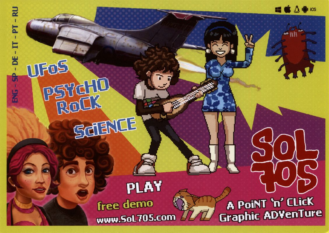 Sol 705 cover or packaging material - MobyGames