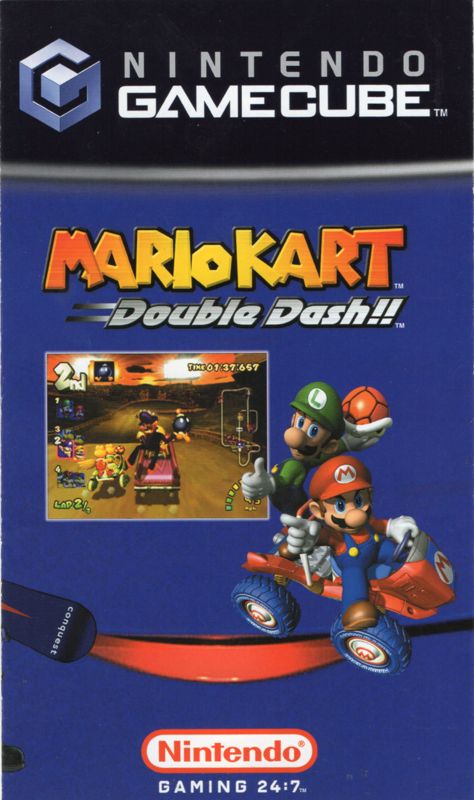 Mario Kart: Double Dash!! cover or packaging material - MobyGames