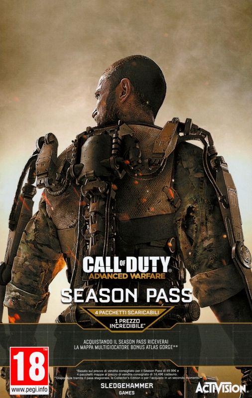 Call of Duty: Advanced Warfare cover or packaging material - MobyGames