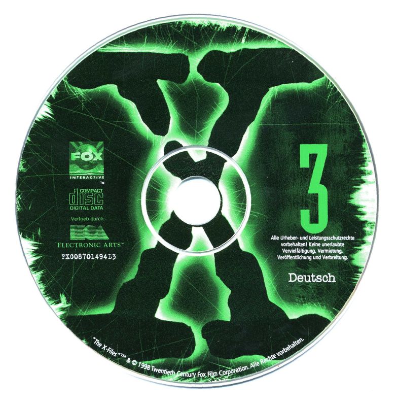 The X-Files Game cover or packaging material - MobyGames