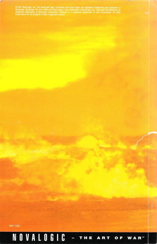 Comanche 3 cover or packaging material - MobyGames