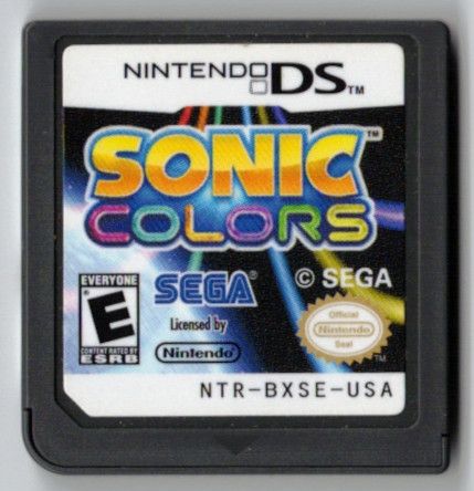 Sonic: Colors cover or packaging material - MobyGames