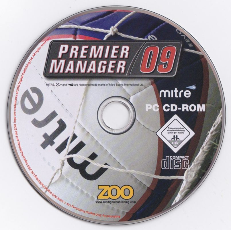 Premier Manager 09 cover or packaging material - MobyGames