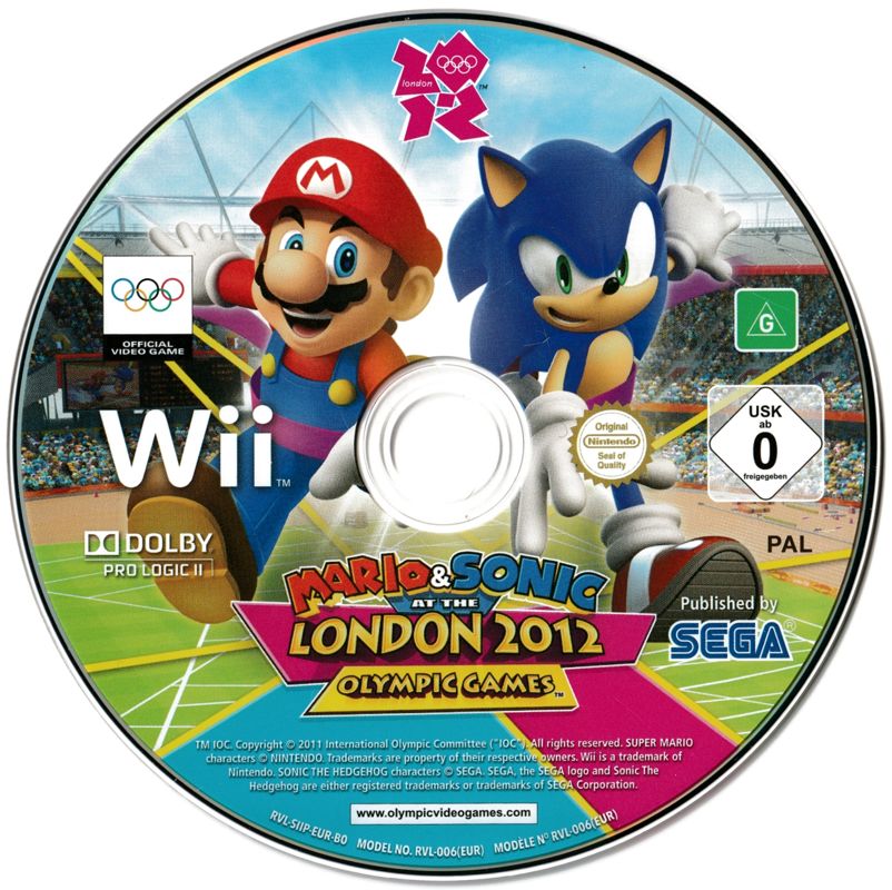 Mario & Sonic at the London 2012 Olympic Games cover or packaging ...