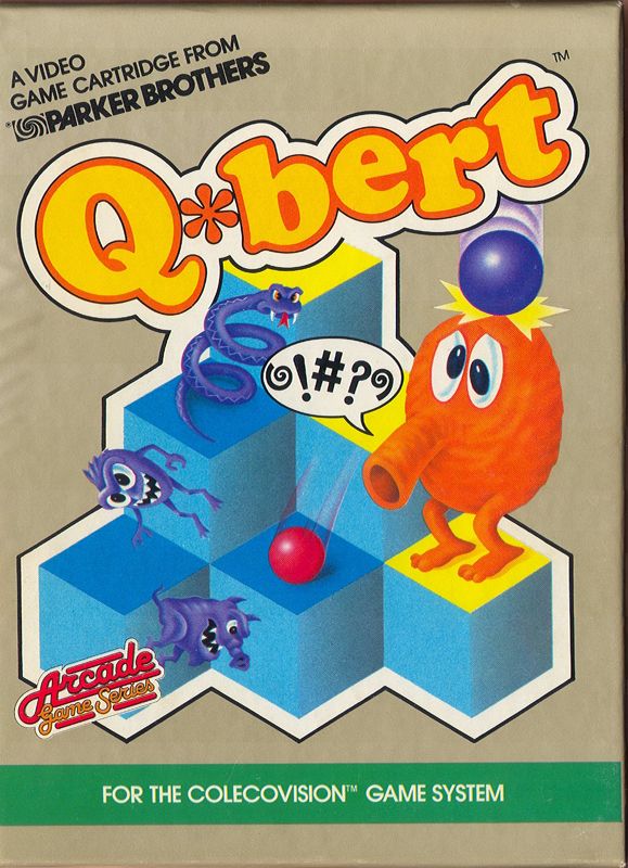 Q*bert box covers - MobyGames