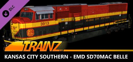 Trainz Plus: Kansas City Southern - EMD SD70MAC BELLE (2022) - MobyGames