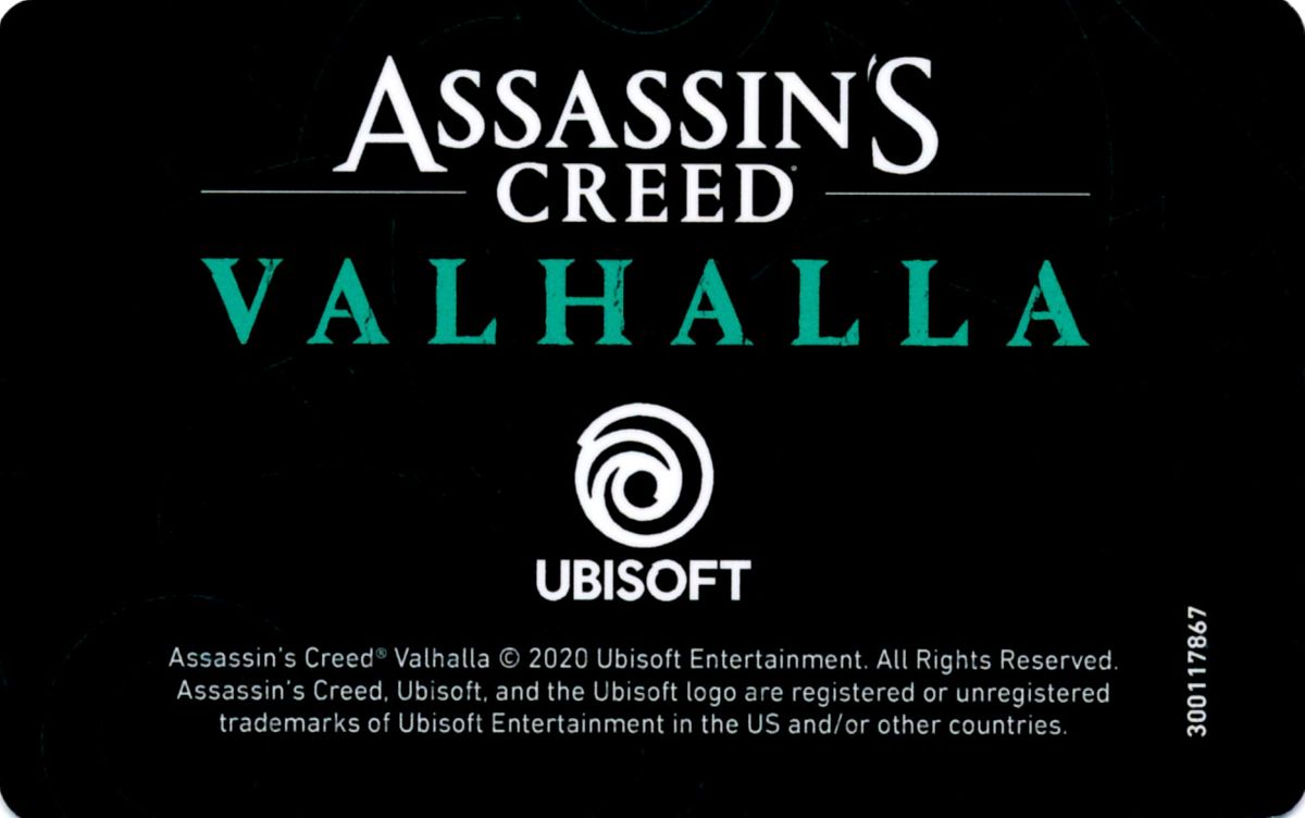 Assassin's Creed: Valhalla cover or packaging material - MobyGames