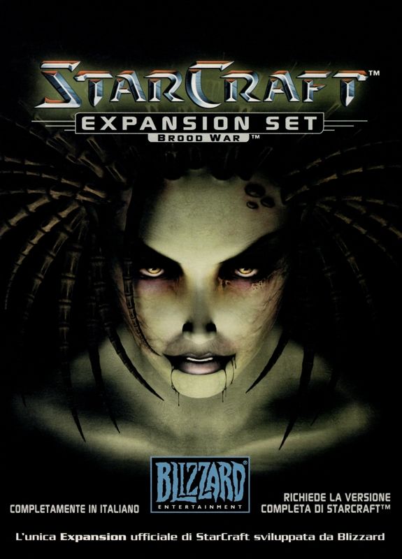 StarCraft: Brood War cover or packaging material - MobyGames