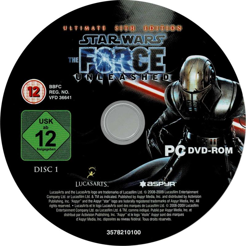 Star Wars: The Force Unleashed - Ultimate Sith Edition cover or ...