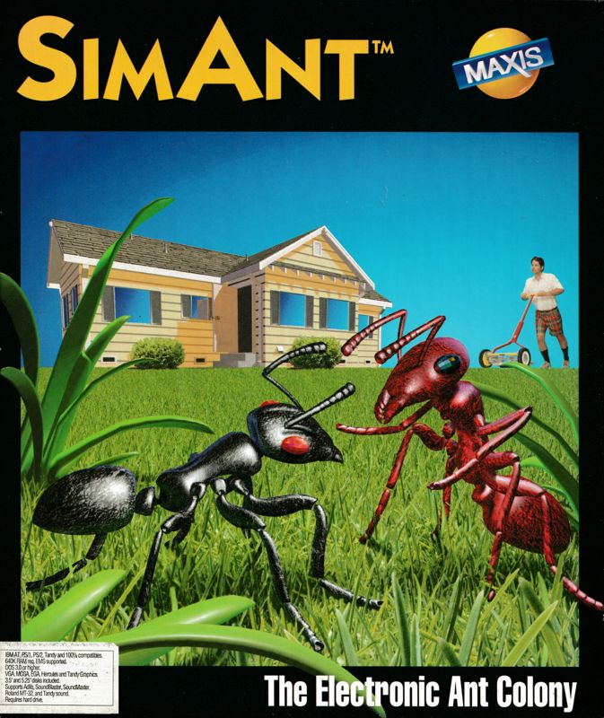 SimAnt cover or packaging material - MobyGames