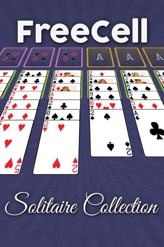 FreeCell Solitaire Collection cover or packaging material - MobyGames