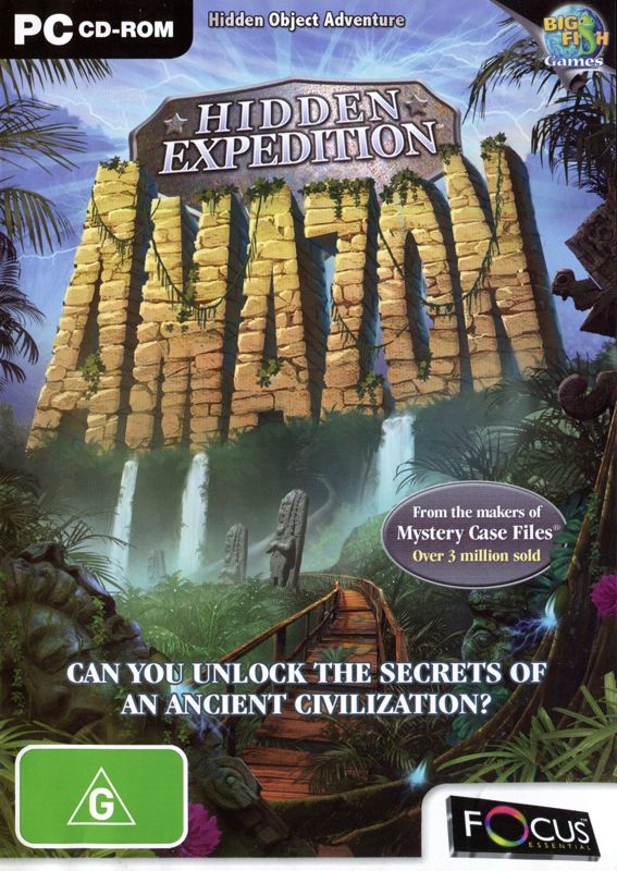 Hidden Expedition: Amazon cover or packaging material - MobyGames