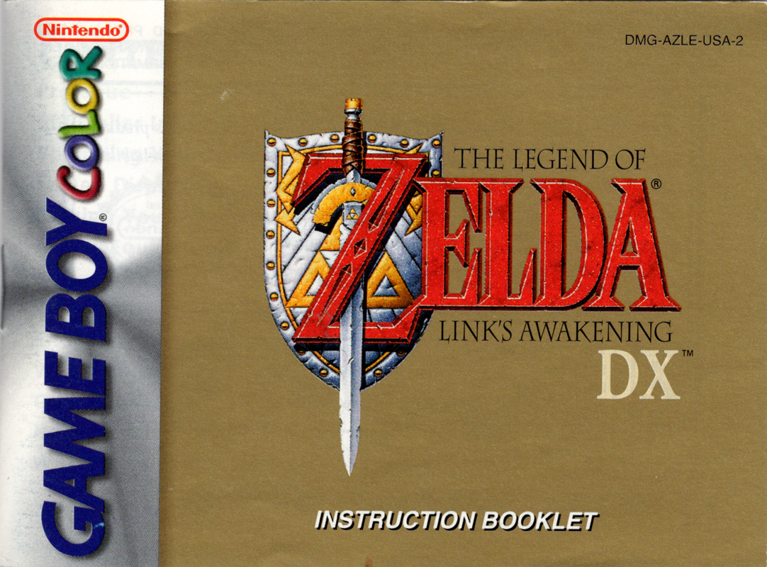 The Legend of Zelda: Link's Awakening DX cover or packaging material ...