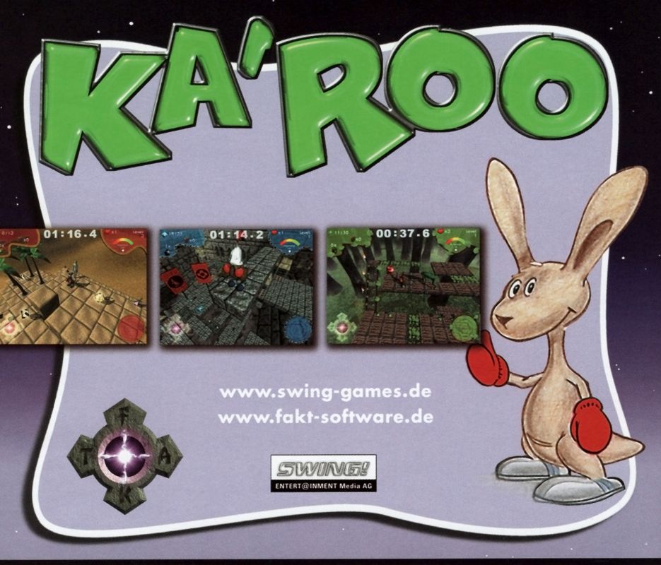 Ka'Roo cover or packaging material - MobyGames