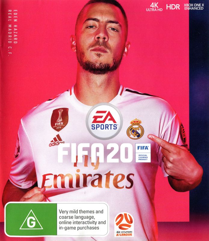 FIFA 20 cover or packaging material - MobyGames