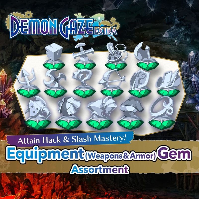 Demon Gaze: Extra - Attain Hack & Slash Mastery! Equipment (Weapons ...