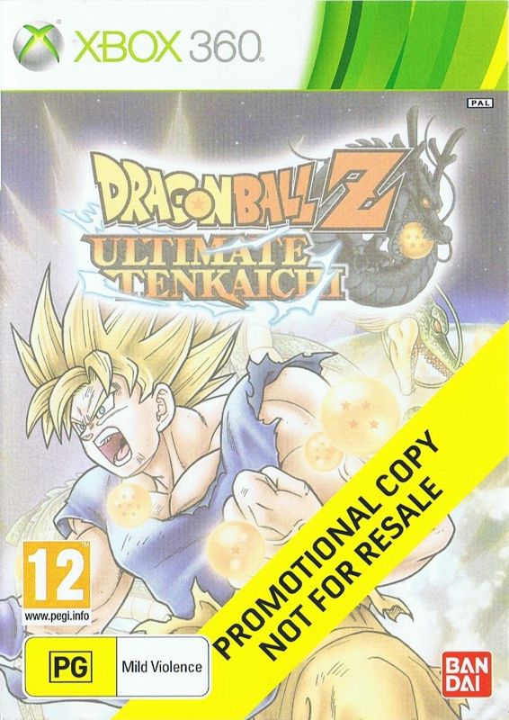Dragon Ball Z: Ultimate Tenkaichi cover or packaging material - MobyGames
