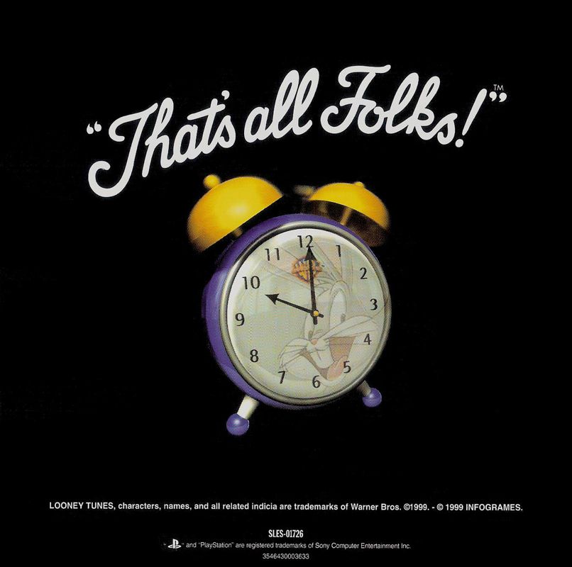 Bugs Bunny: Lost in Time cover or packaging material - MobyGames