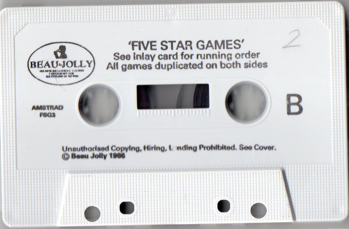 Five Star Games cover or packaging material - MobyGames