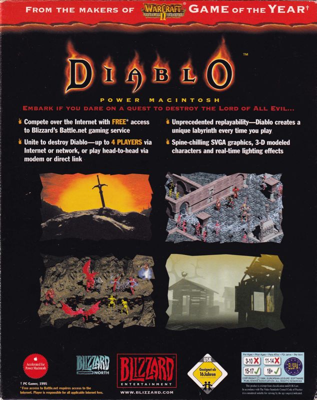 Diablo cover or packaging material - MobyGames