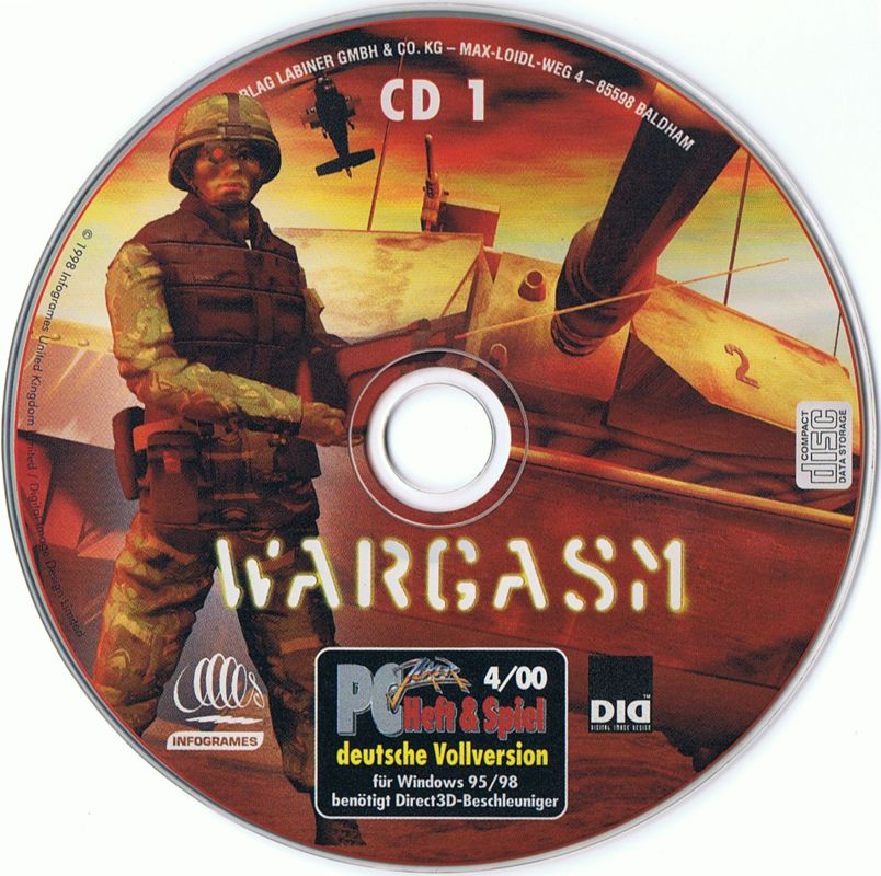 Wargasm cover or packaging material - MobyGames