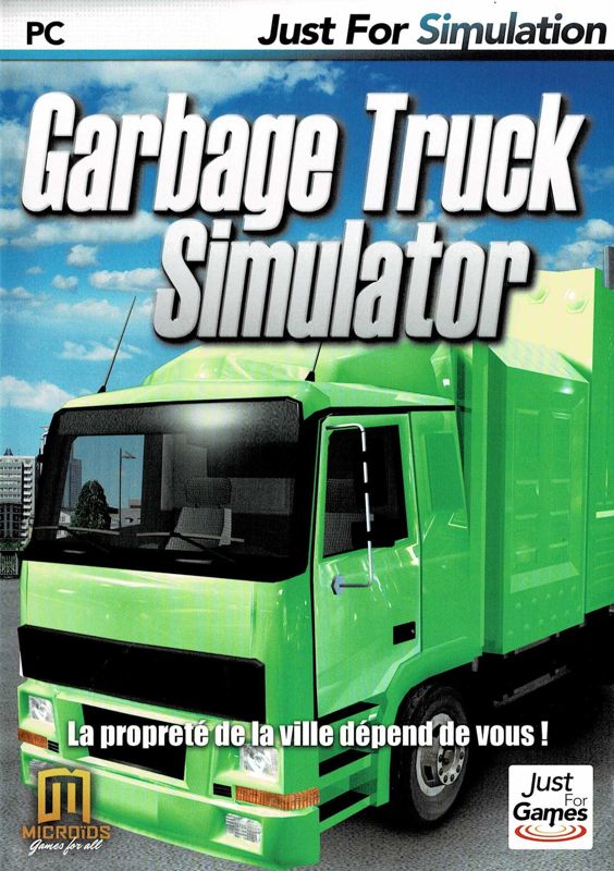 Garbage Truck Simulator cover or packaging material - MobyGames