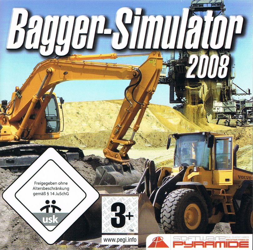 Bagger-Simulator 2008 cover or packaging material - MobyGames