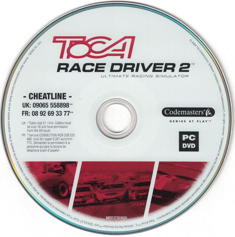 TOCA Race Driver 2 cover or packaging material - MobyGames