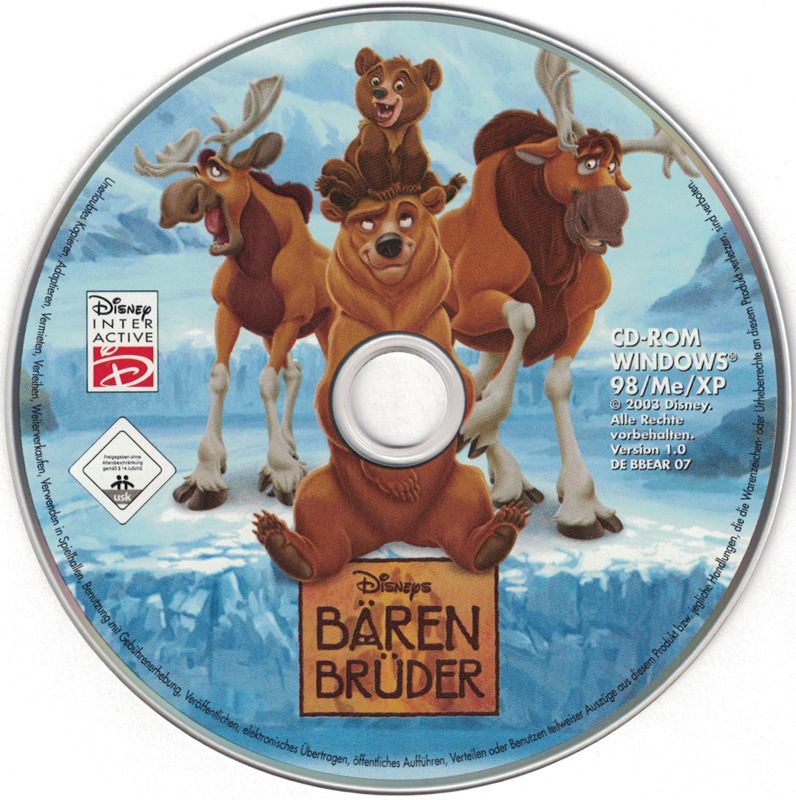 Disney's Brother Bear cover or packaging material - MobyGames