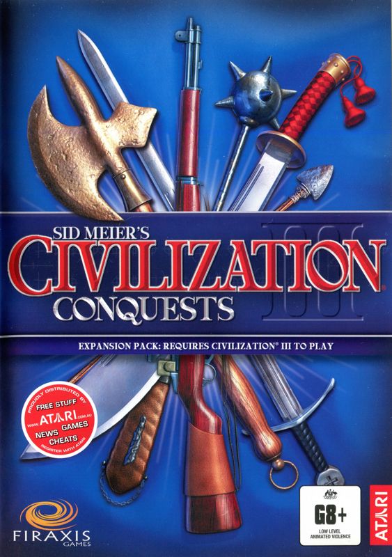 Sid Meier's Civilization III: Conquests cover or packaging material ...