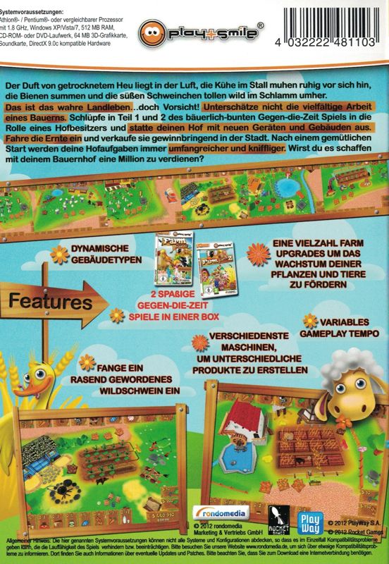 Farm Friends 1+2 cover or packaging material - MobyGames