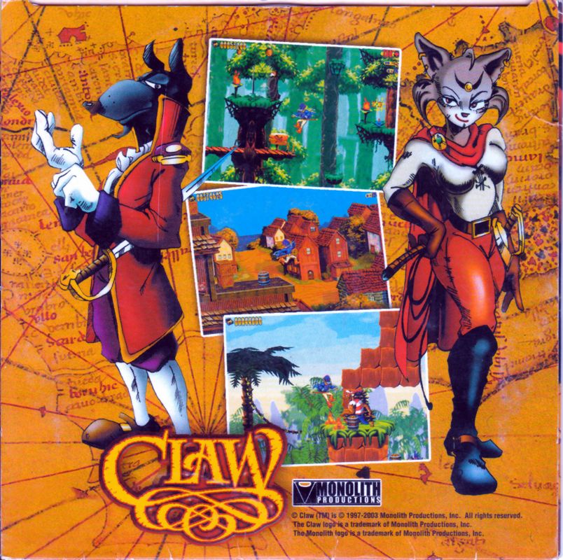 Claw cover or packaging material - MobyGames