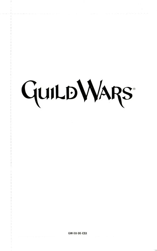 Guild Wars cover or packaging material - MobyGames