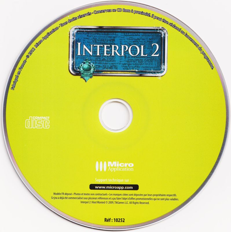 Interpol 2: Most Wanted cover or packaging material - MobyGames