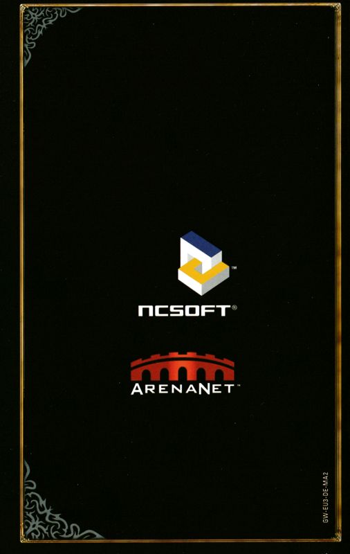 Guild Wars cover or packaging material - MobyGames