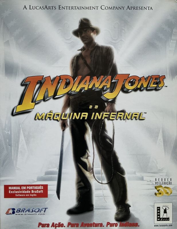 Indiana Jones and the Infernal Machine cover or packaging material ...