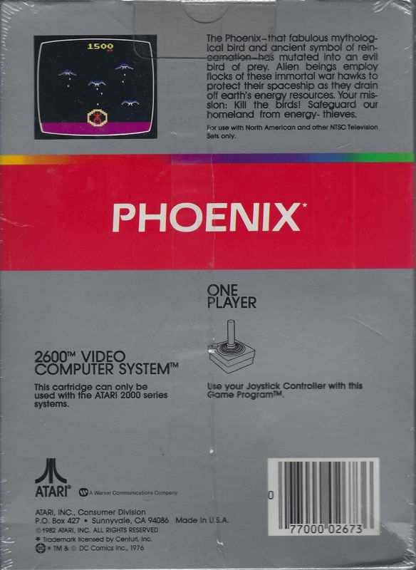 Phoenix cover or packaging material - MobyGames