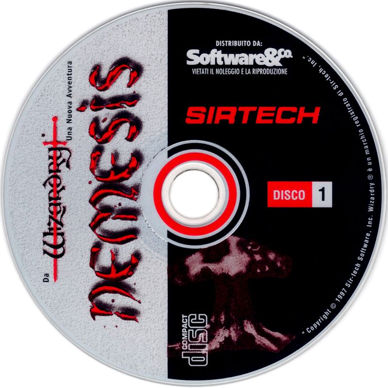 Nemesis: The Wizardry Adventure cover or packaging material - MobyGames
