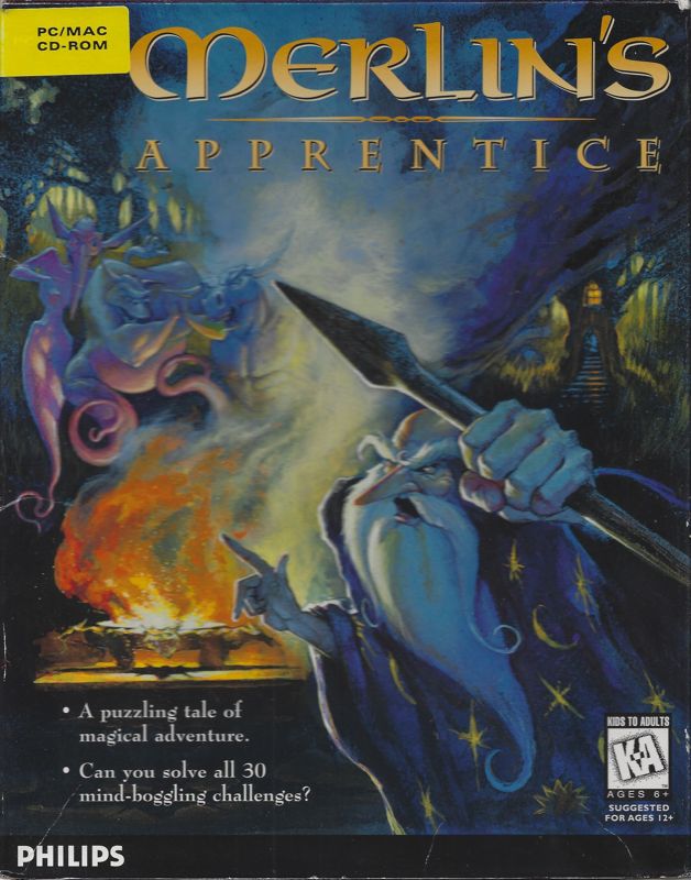 Merlin's Apprentice promo art, ads, magazines advertisements - MobyGames