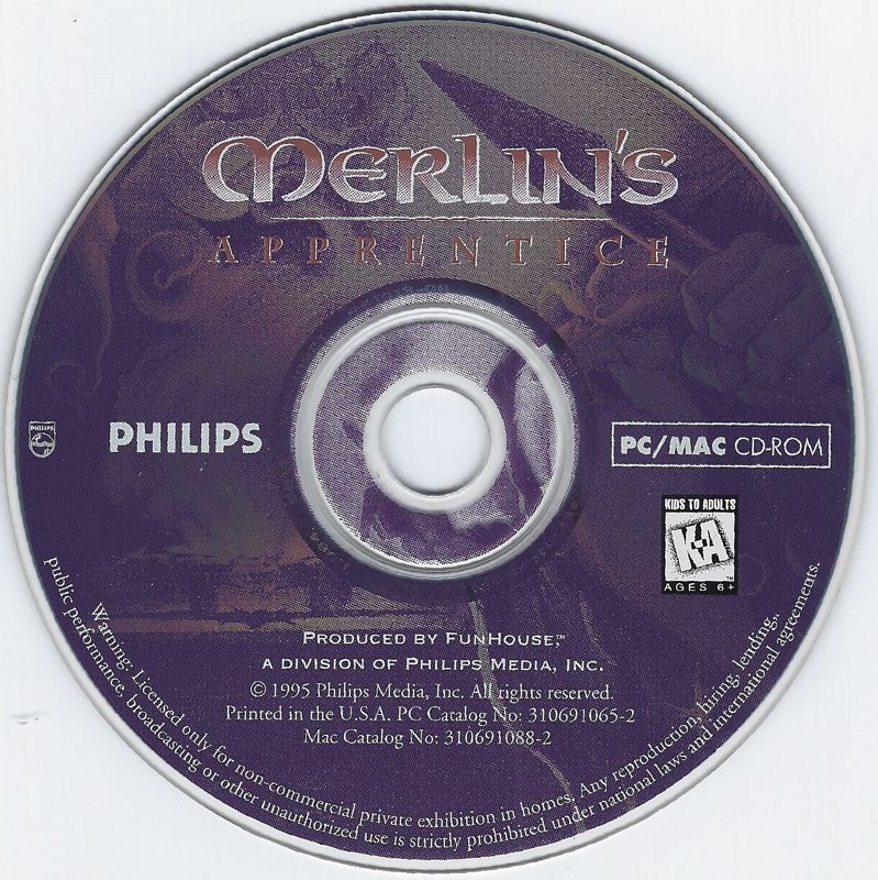 Merlin's Apprentice cover or packaging material - MobyGames