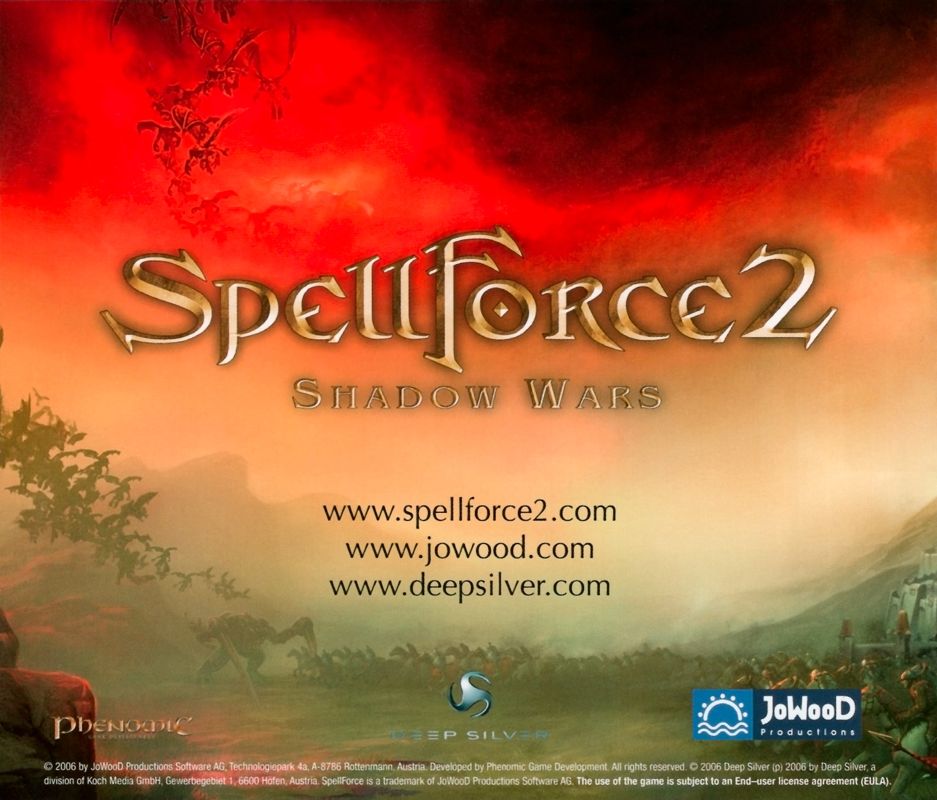 SpellForce 2: Shadow Wars cover or packaging material - MobyGames