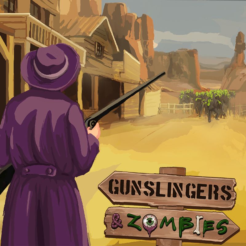 Gunslingers & Zombies cover or packaging material - MobyGames