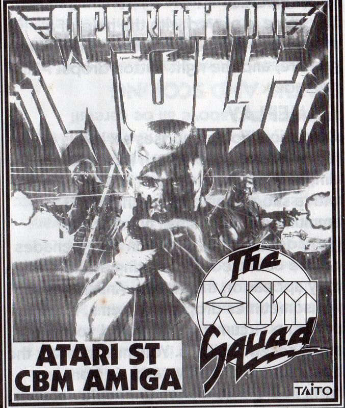 Operation Wolf cover or packaging material - MobyGames