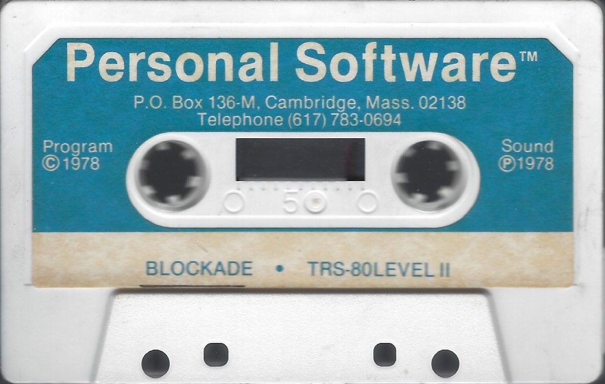 Blockade cover or packaging material - MobyGames