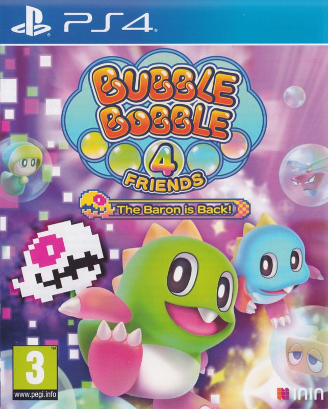 Bubble Bobble 4 Friends cover or packaging material - MobyGames