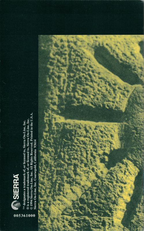 Inca II: Nations of Immortality cover or packaging material - MobyGames