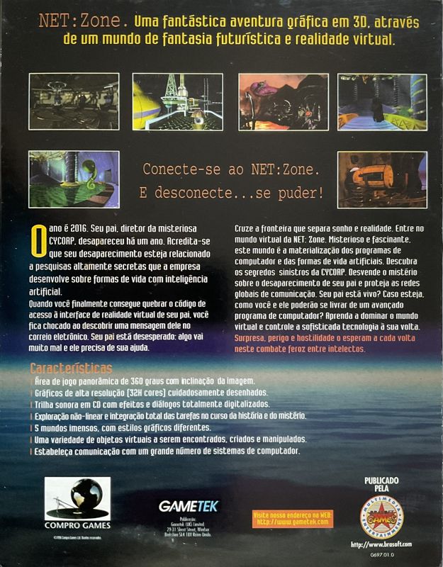 NET:Zone cover or packaging material - MobyGames