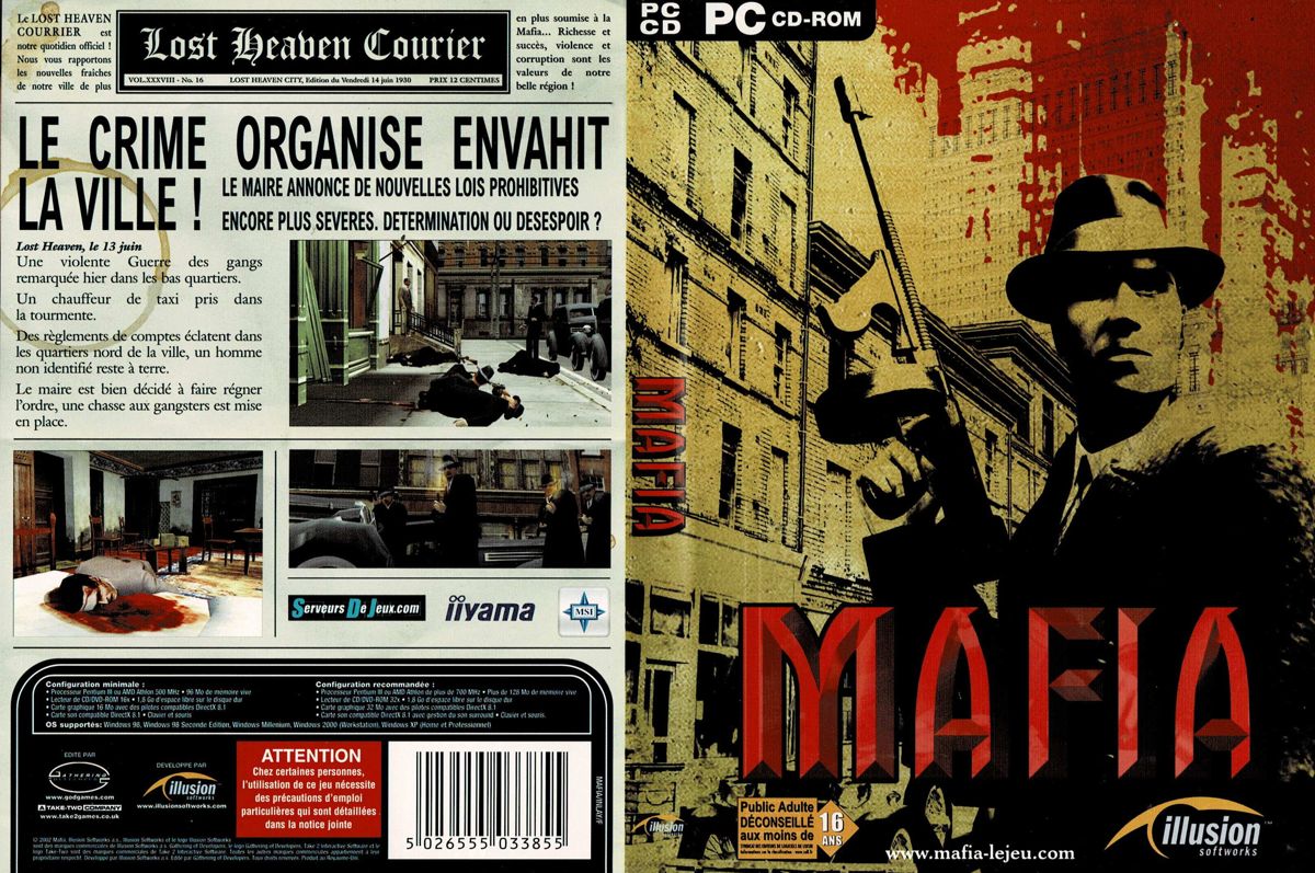 Mafia cover or packaging material - MobyGames