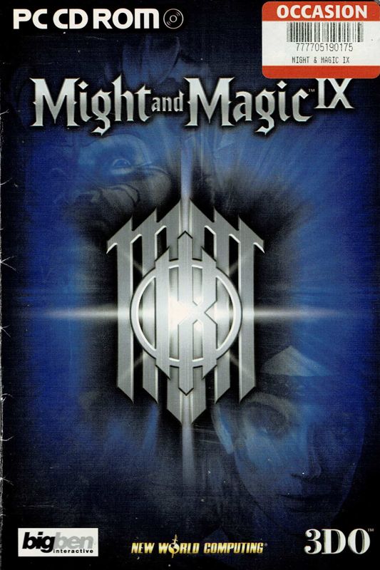 Might and Magic IX cover or packaging material - MobyGames